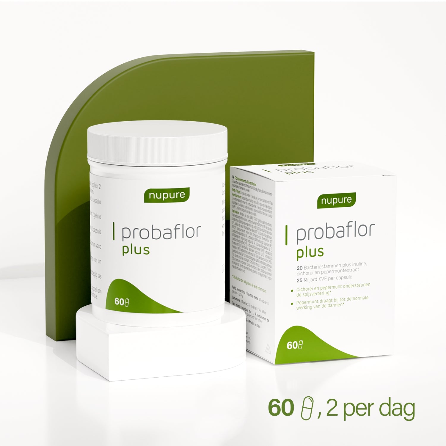 Probaflor Probiotica - 25 miljard KVE + 20 bacteriestammen - Nupure ...